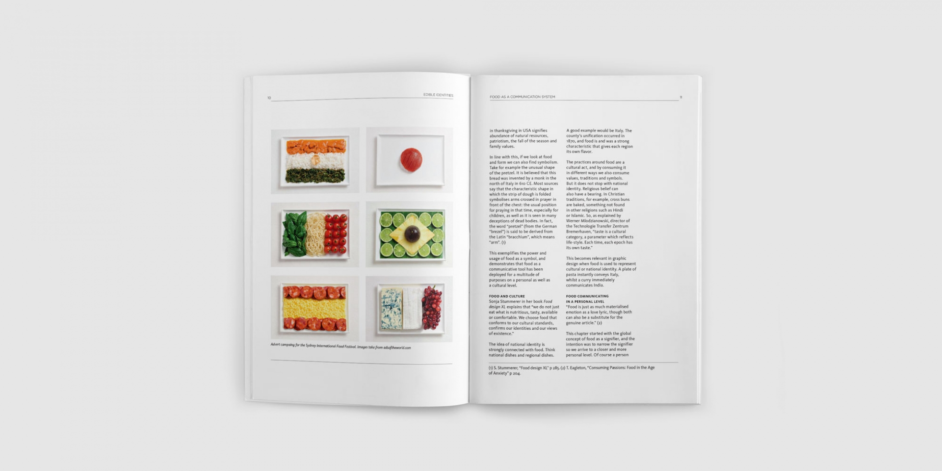 Edible identities – Roberto Mesa – Graphic designer